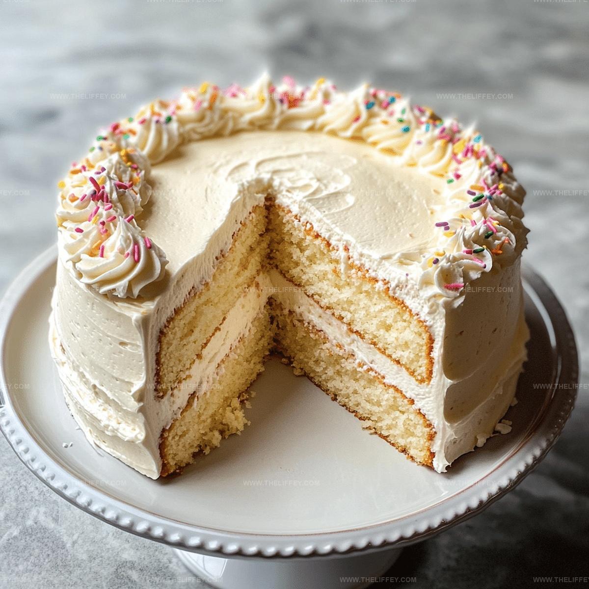 The Best White Layer Cake Recipe for Special Celebrations - The Liffey