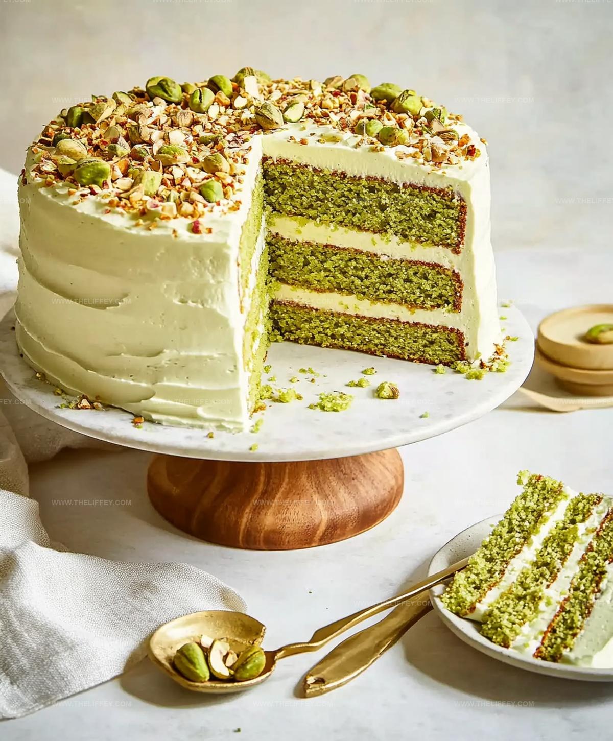 The Perfect Pistachio Cream Cake Recipe for Sweet Nutty Delight - The ...