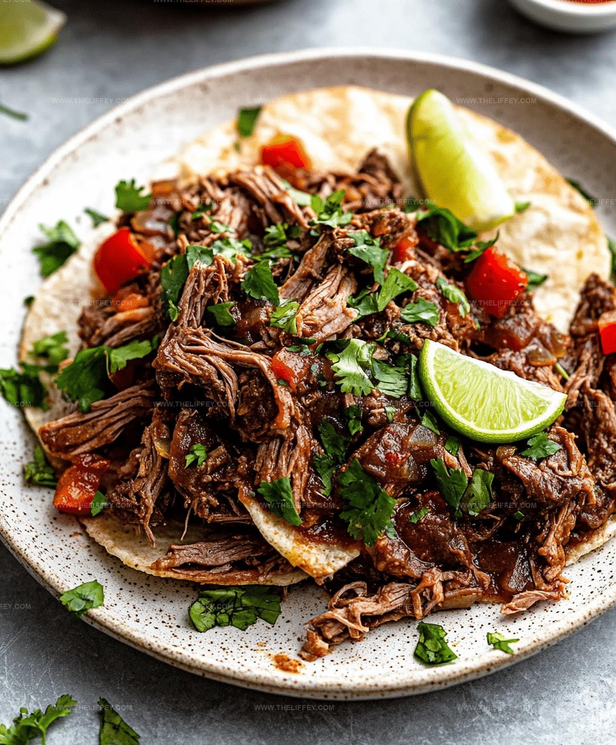The Juiciest Slow Cooker Beef Machaca Recipe for Taco Night - The Liffey