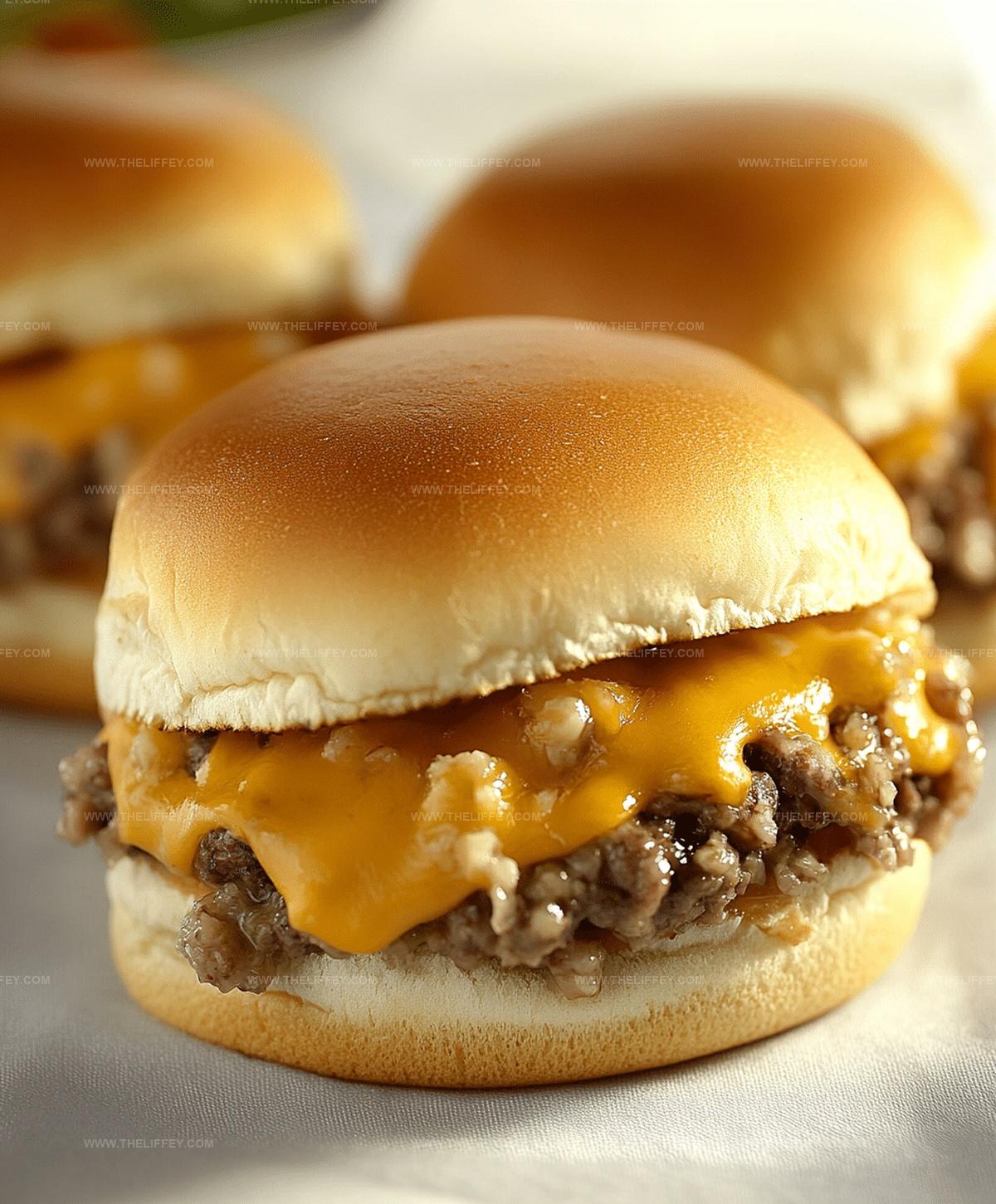 Juicy Homemade Cheeseburger Sliders Recipe: Party Favorite - The Liffey