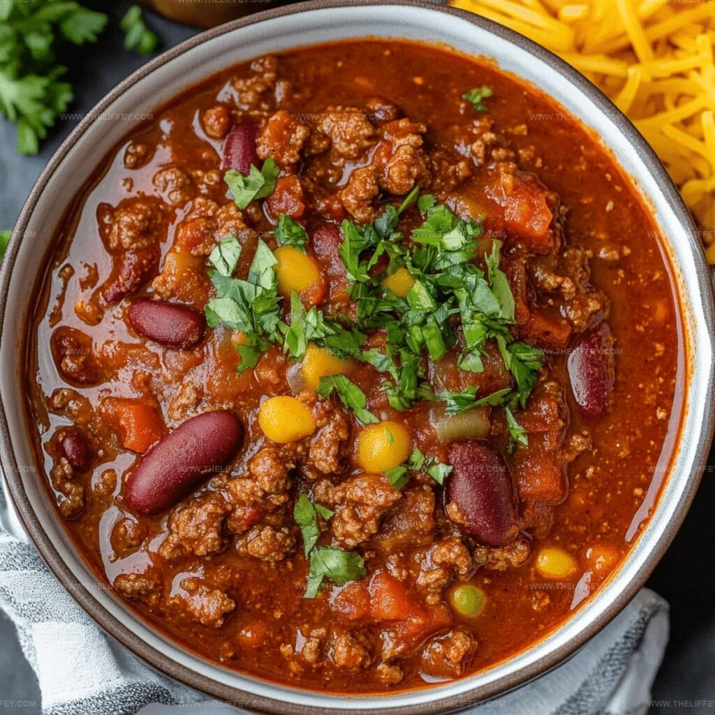 Hearty Homemade Chili Recipe: Warm Up with Rustic Comfort - The Liffey