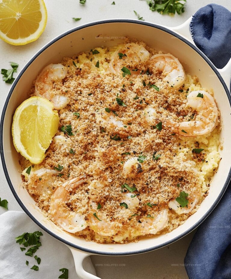 Buttery Baked Shrimp Scampi With Bread Crumbs Recipe: Seafood Magic ...