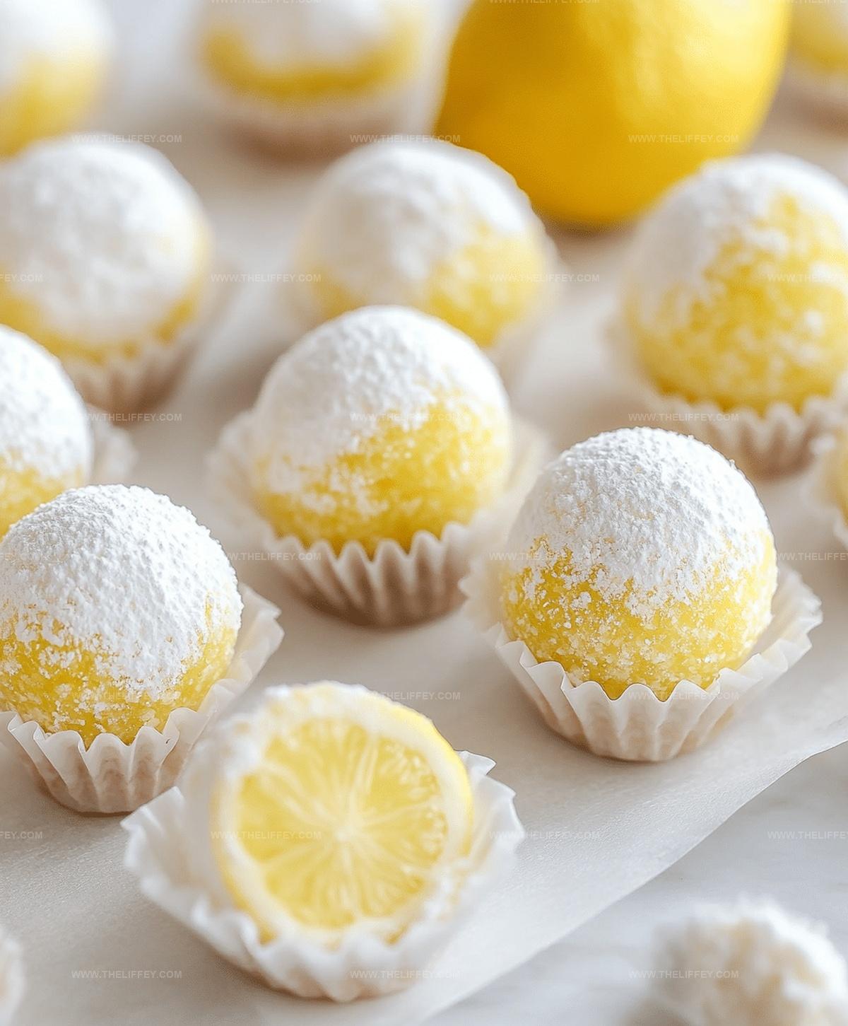 Dreamy Lemon Truffles Recipe: Zesty Bites of Sunshine - The Liffey