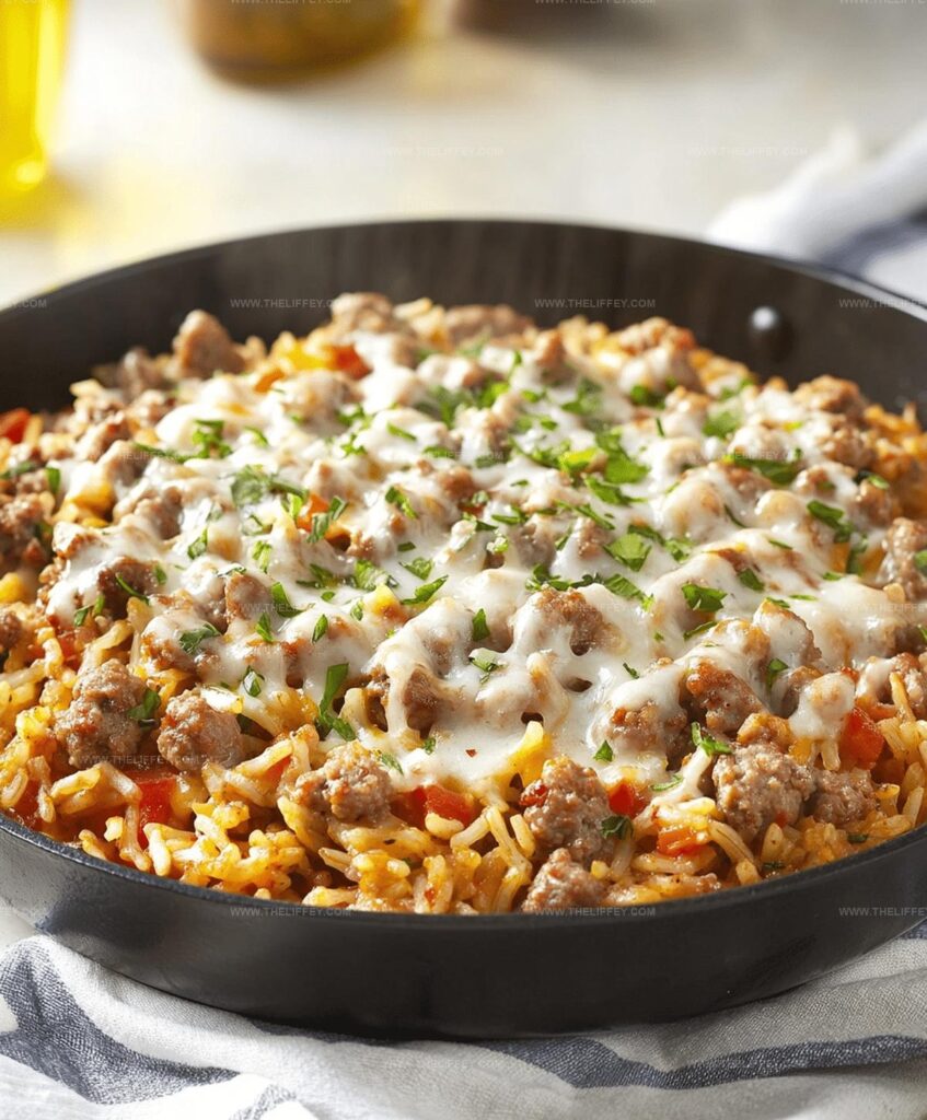 Savory Ground Sausage and Rice Skillet Recipe for Cozy Dinners - The Liffey