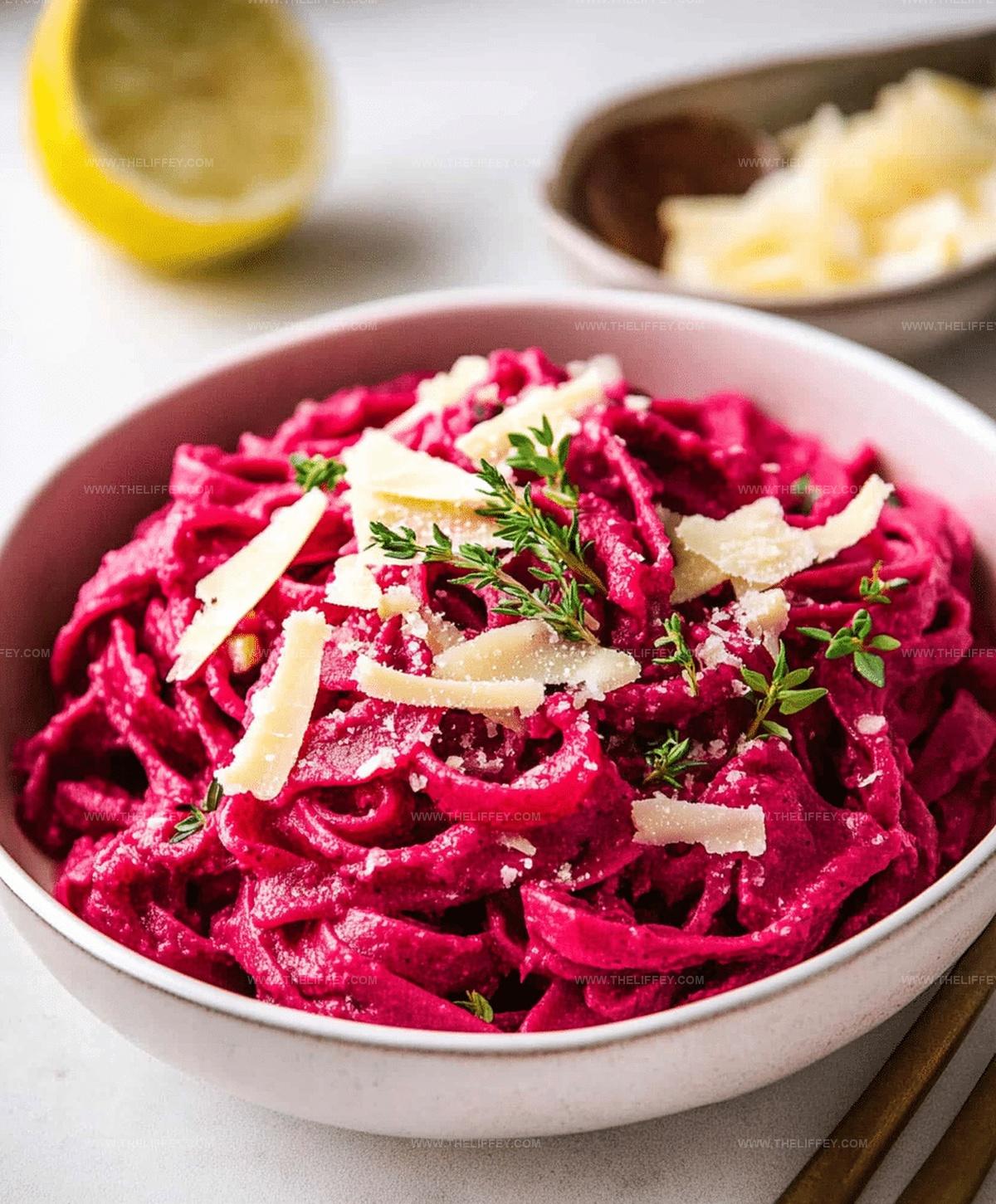 Homemade Ruby-Red Beet Pasta Sauce Recipe for Cozy Nights - The Liffey
