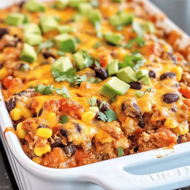 Zesty Tex Mex Casserole Recipe: A Fiesta in Every Bite - The Liffey