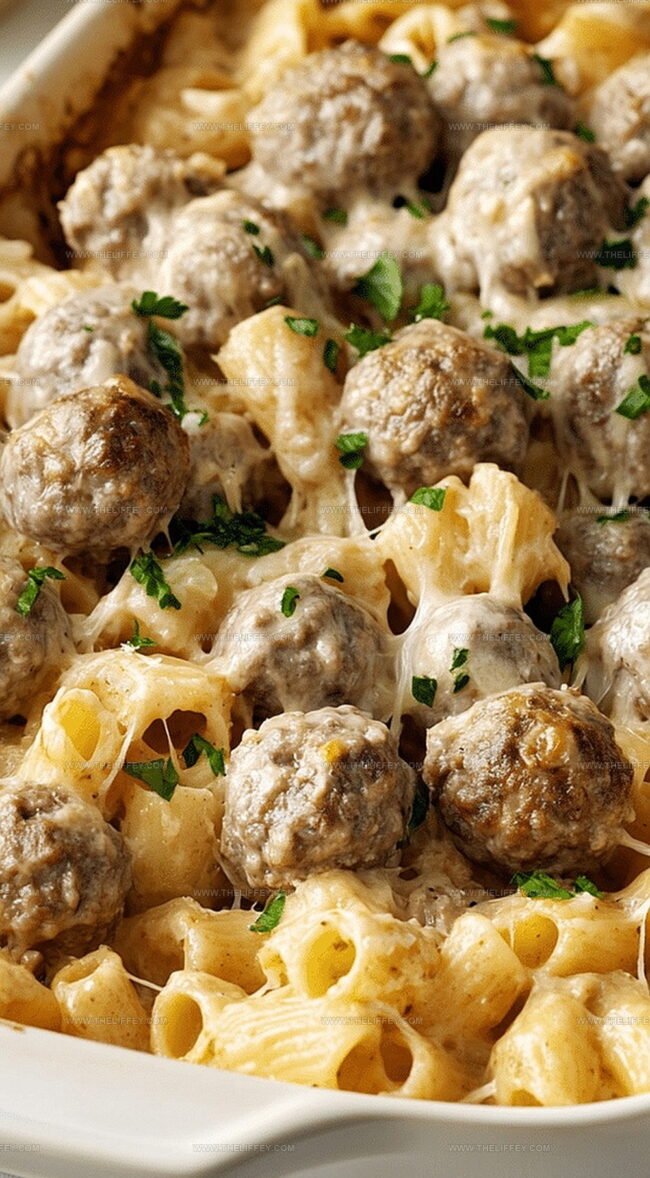 Irresistible Swedish Meatball Pasta Bake Recipe for Cozy Nights - The ...