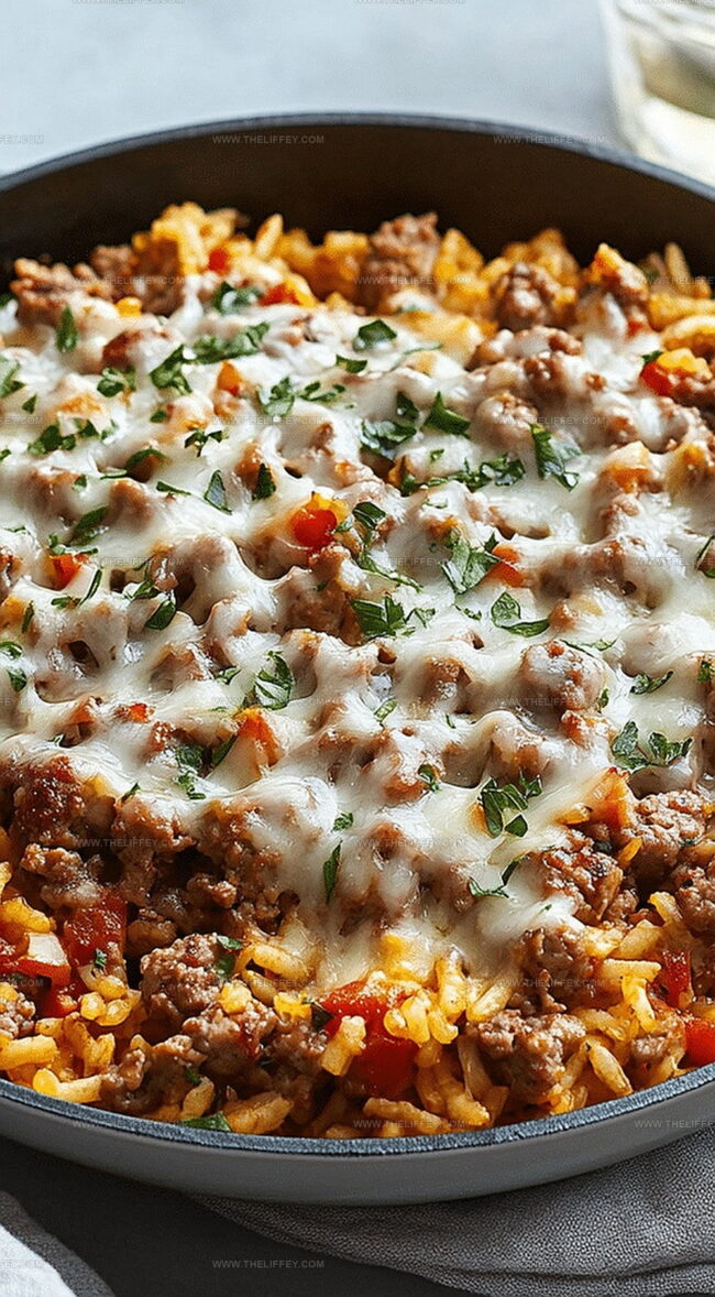 Savory Ground Sausage and Rice Skillet Recipe for Cozy Dinners - The Liffey