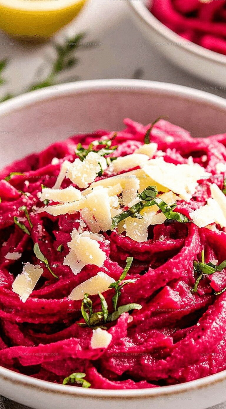 Homemade Ruby-Red Beet Pasta Sauce Recipe for Cozy Nights - The Liffey